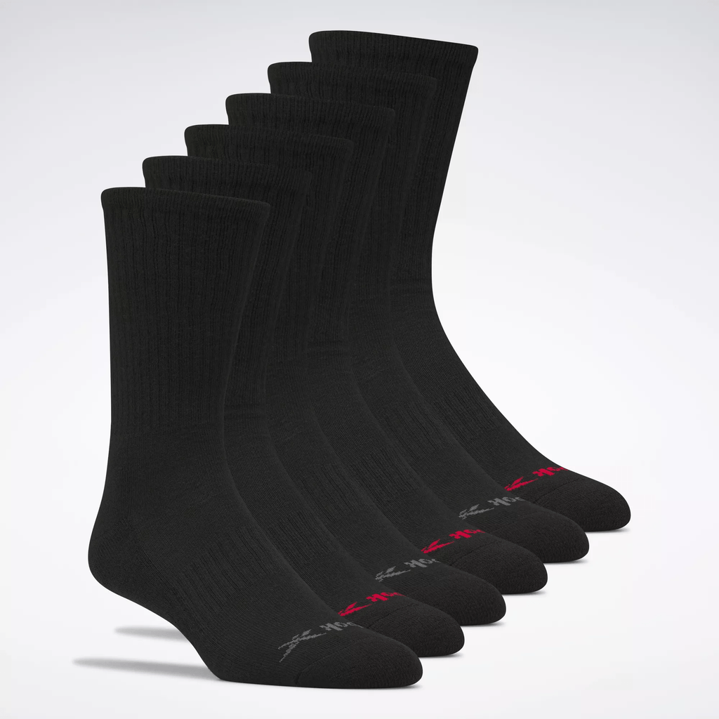 Reebok Basic Crew Socks 6 Pairs - Reebok