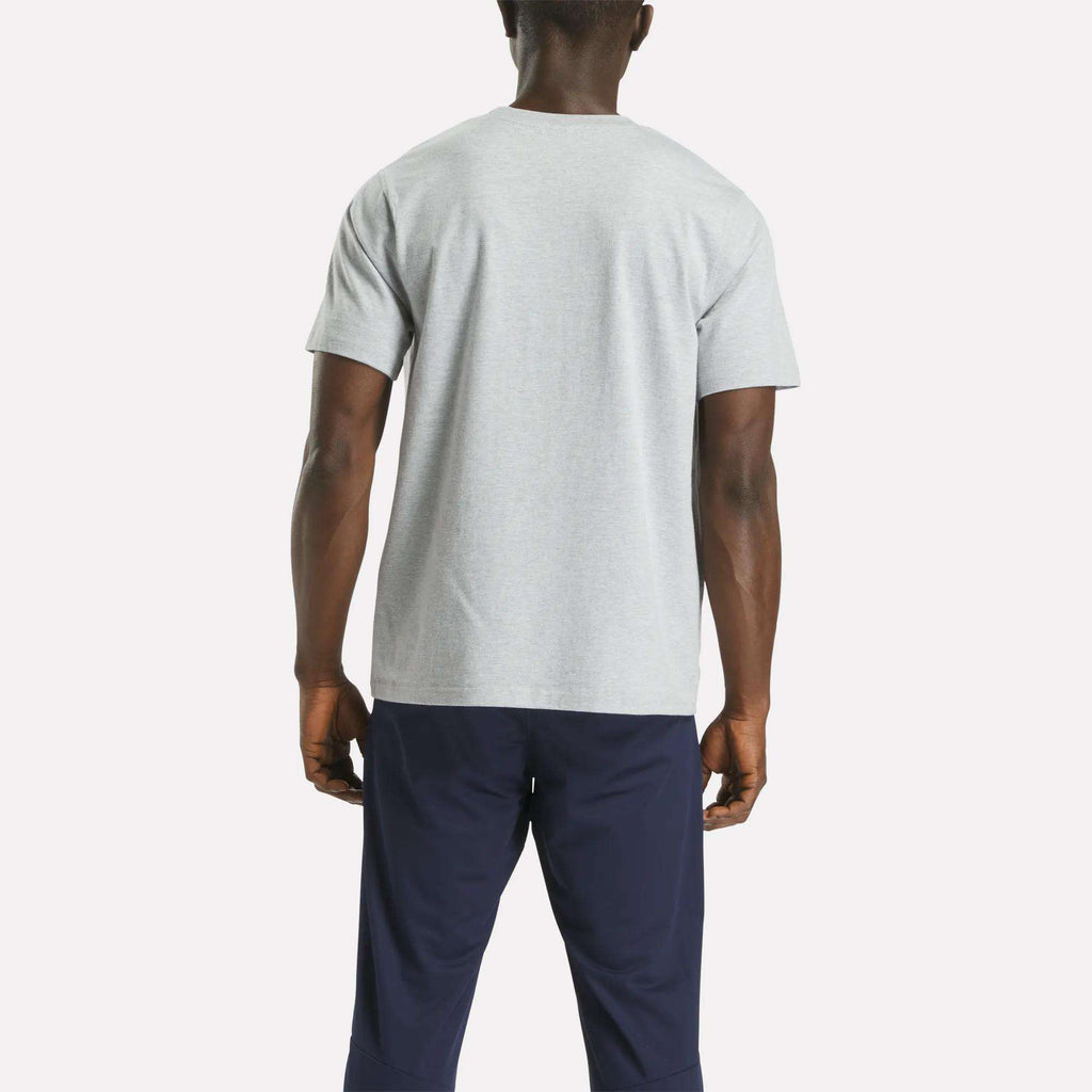 Men's Small Logo Crewneck Short Sleeve T-Shirt - Reebok