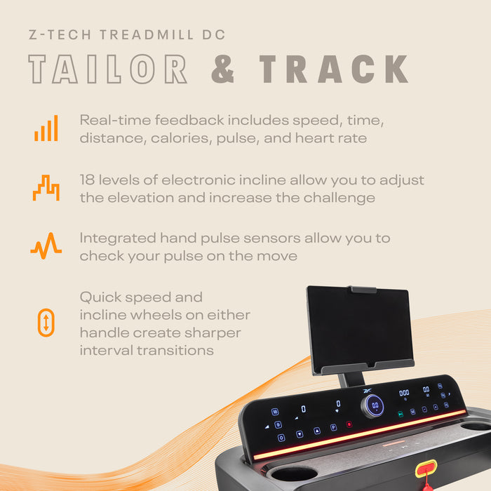 Reebok Z Tech Treadmill - Spec Guide