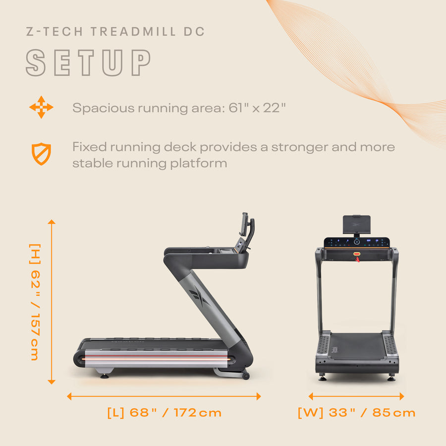 Reebok Z Tech Treadmill - Spec Guide